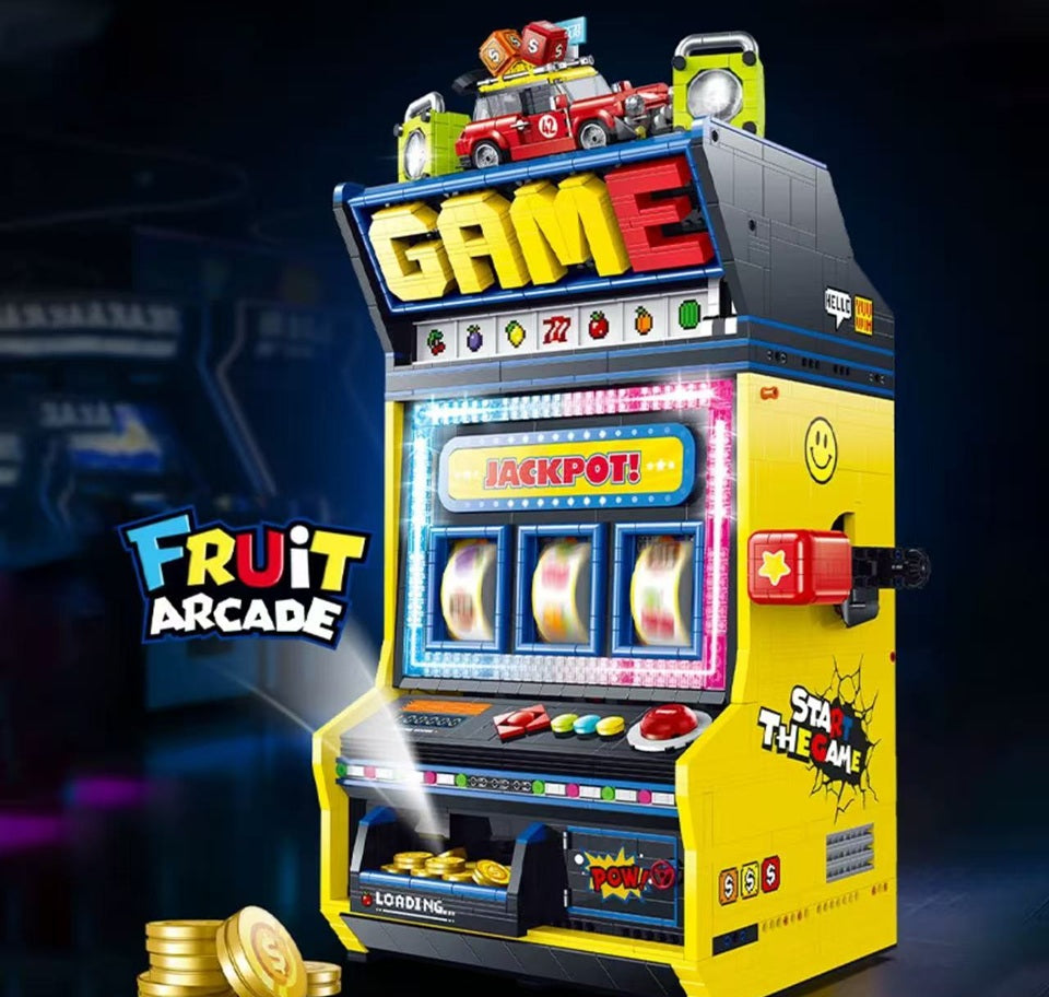 60542 - Motorised Arcade Fruit Machine – Building Block World